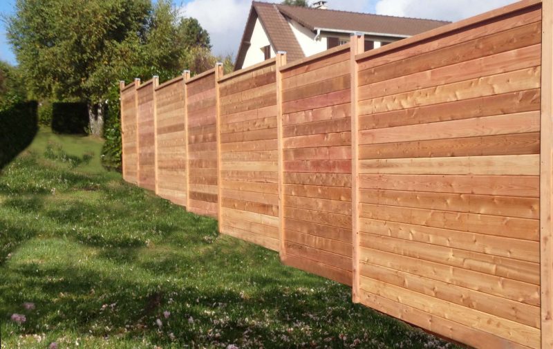 Brise vue, pare vent en bois, claustra, cache vue - Ambiances bois