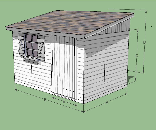 Abri de jardin Adossable de -5m2 à 20m² La Rochelle