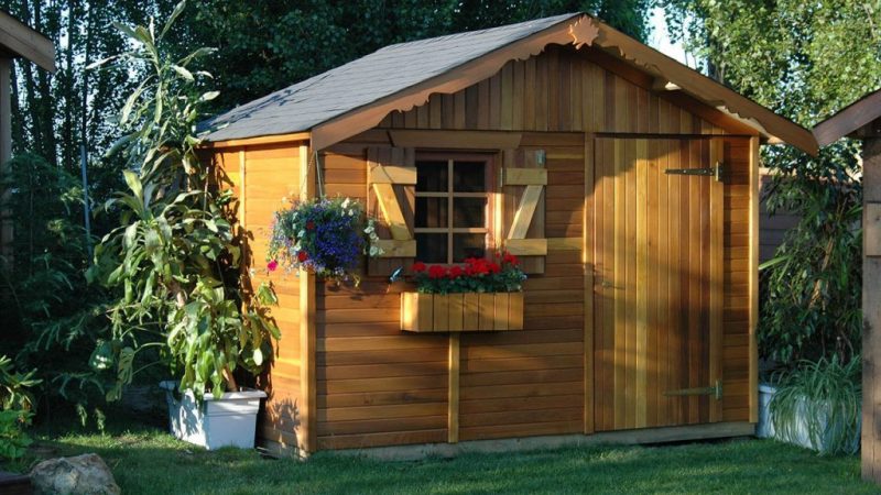 Abri de jardin 2 pentes de – 5m2 à + 20m2 Honfleur - Ambiances Bois